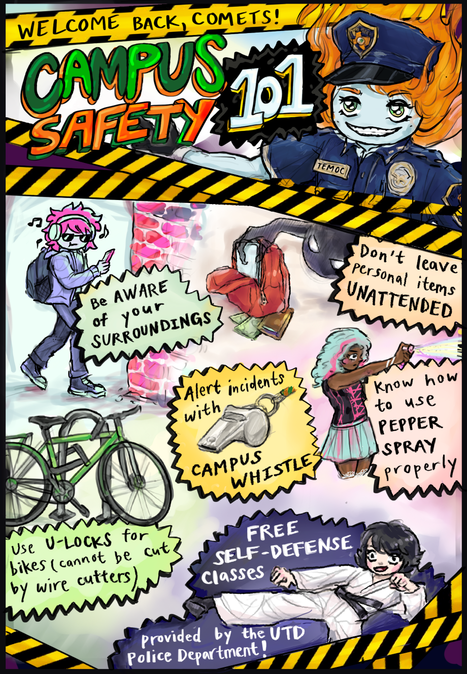 Safety tips from UTDPD – The UTD Mercury
